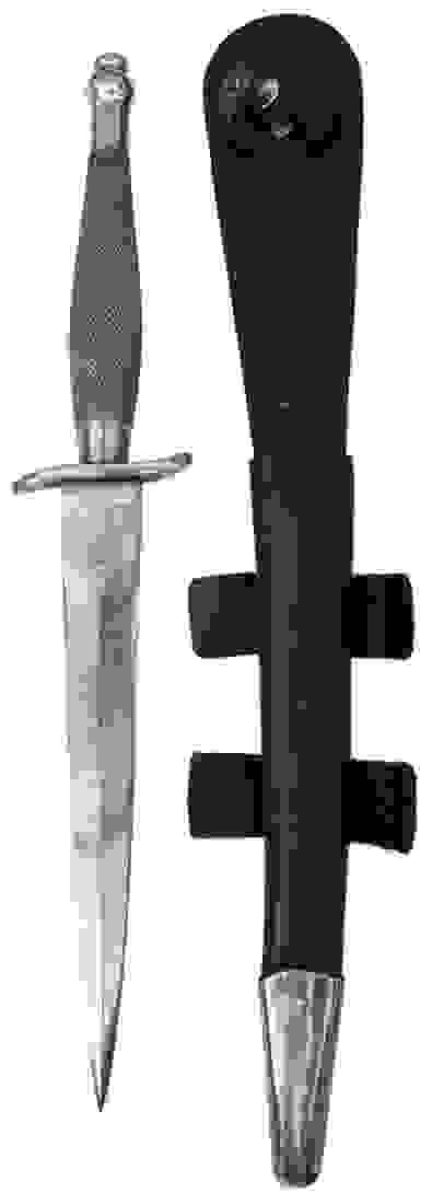 A First Pattern Fs Commando Knife Or Dagger, 17.2cm Flattened Diamond ...