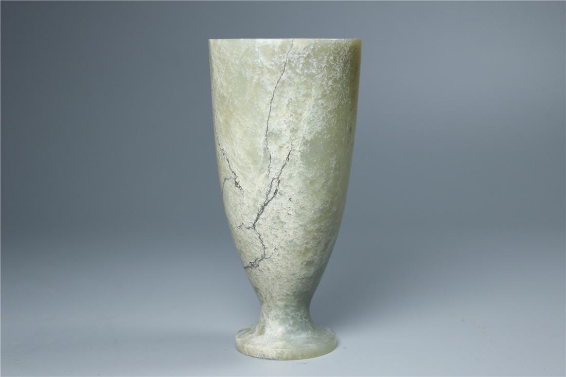 Chinese Carved Jade Cup Han Dynasty