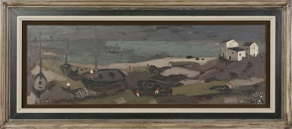 1226: Maurice Verrier, (Born 1917), French, Oil on Pane