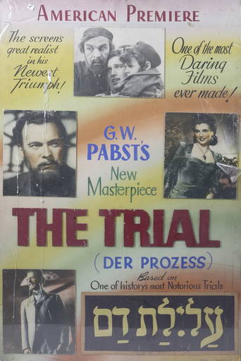 The Trial Broadside Movie Poster