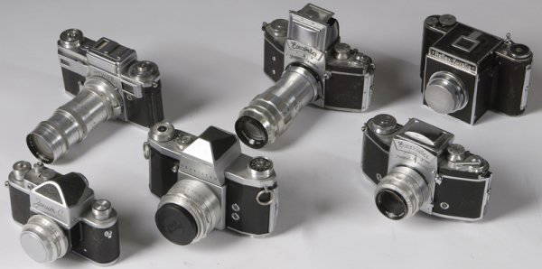 Collection Of 6 Vintage 1950's Cameras