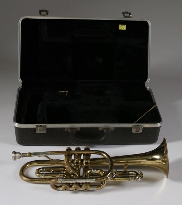 Vintage Brass Bundy Trumpet