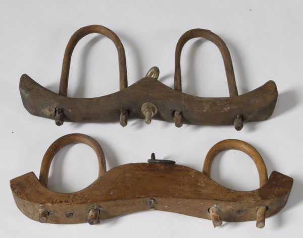2 Early 20th C. Miniature Ox Yokes - Mar 28, 2009 | Midwest Auction ...