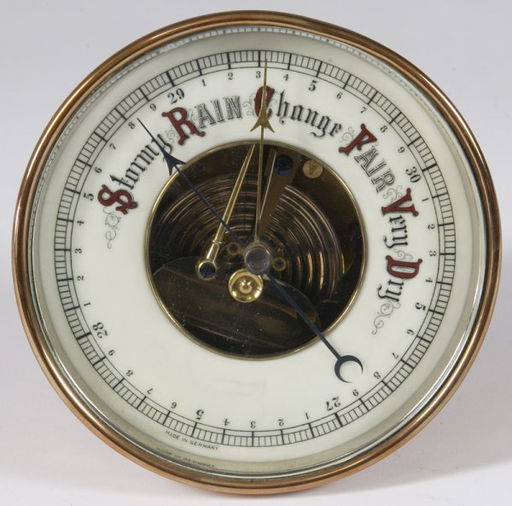 444: Antique Lufft German Barometer - Nov 01, 2009 | Midwest Auction ...
