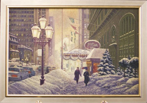 Denis Nolet, Oil Painting On Canvas