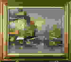 R. Simmons, Oil Painting On Canvas