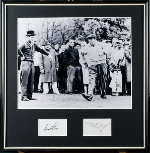 Arnold Palmer & Jackie Gleason Autographs