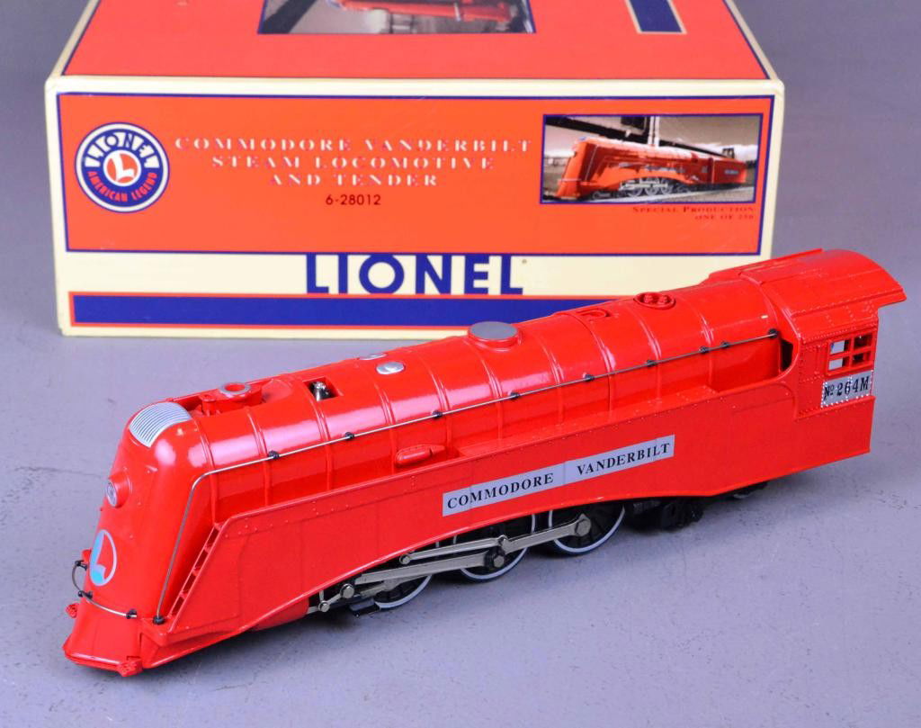 LIONEL COMMODORE VANDERBILT STEAM LOCOMOTIVE