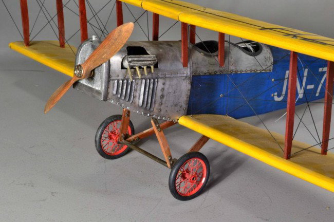 CURTISS JENNY JN-7H TWO SEATER BIPLANE : Lot 499