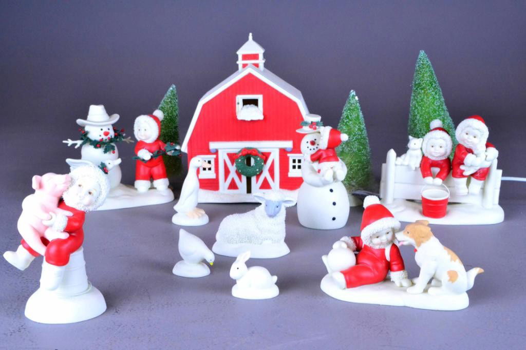 (6) SNOWBABIES - 'BABIES ON THE FARM'