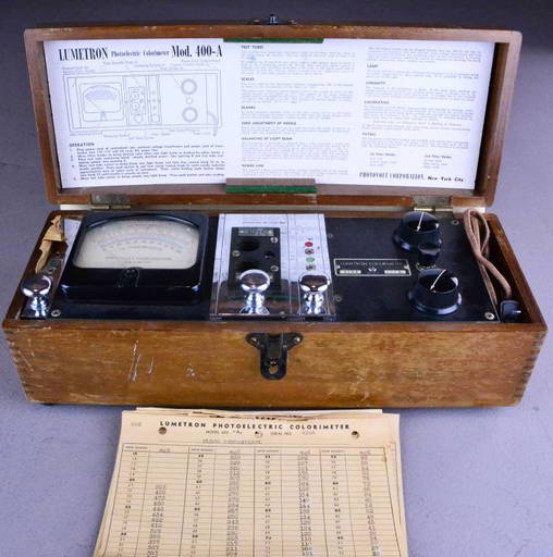 Lumetron Colorimeter Model 400 A