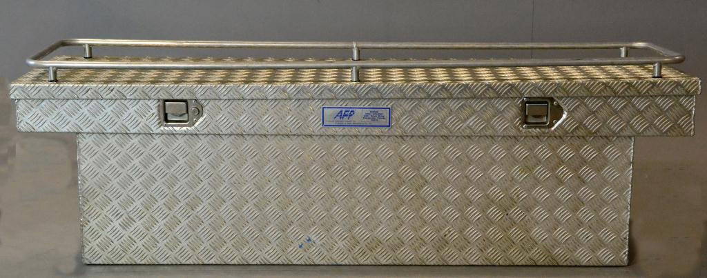 Diamond Plate Truck Bed Tool Box By Afp