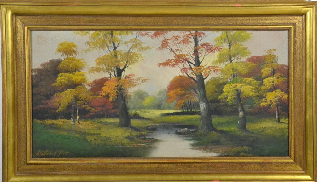 A. E. Bard Oil Painting on Board - Dec 15, 2012 | Midwest Auction ...