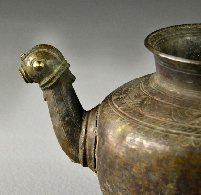 Islamic Bronze Holy Water Pot : Lot 79A