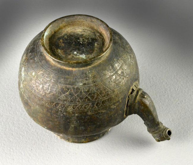 Islamic Bronze Holy Water Pot : Lot 79A