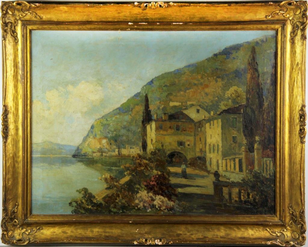 Rudolf Weber Oil Painting On Canvas