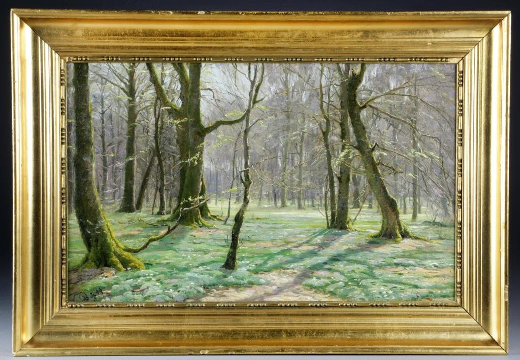 Johannes Boesen Oil Painting on Canvas