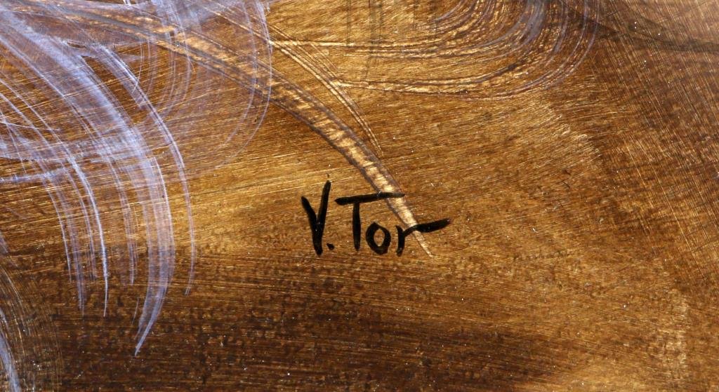 Victor Tor Contemporary Oil Painting on Board - Sep 28, 2014 | Midwest ...