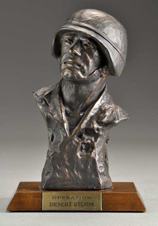 Terrance Patterson "The Soldier" Sculpture