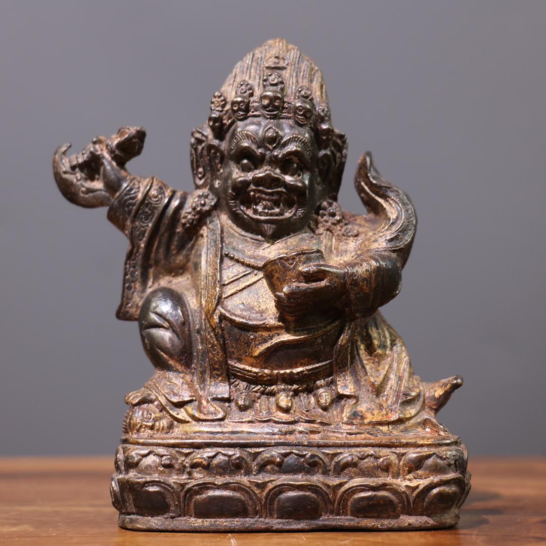 Table Ornaments Decoration- [copper Mud Gold Â€¢ Dahei Fortune God ...