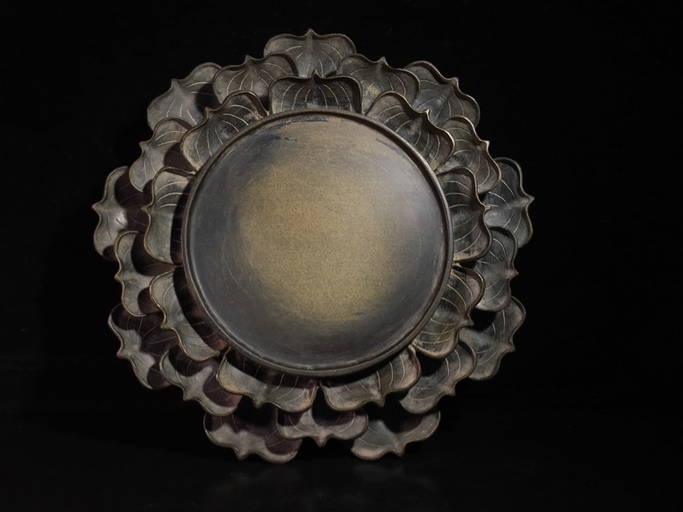 The Old Collection Yellow Croaker Are Stepping On The Lotus. The Stone ...