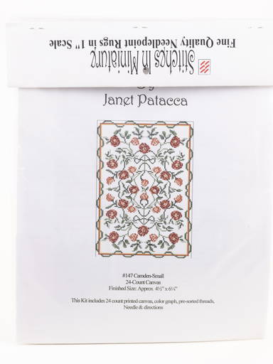 Stitches In Miniature Needlepoint Rug Kit (camden)
