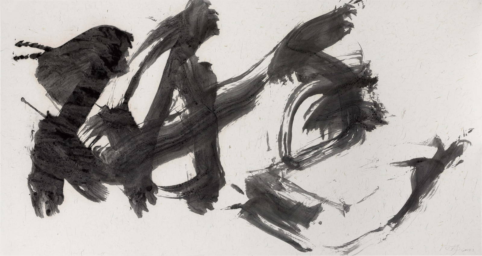 A Fine Calligraphy,jing Xu Auction