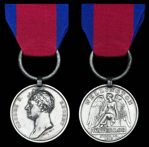 A Collection Of Waterloo Medals