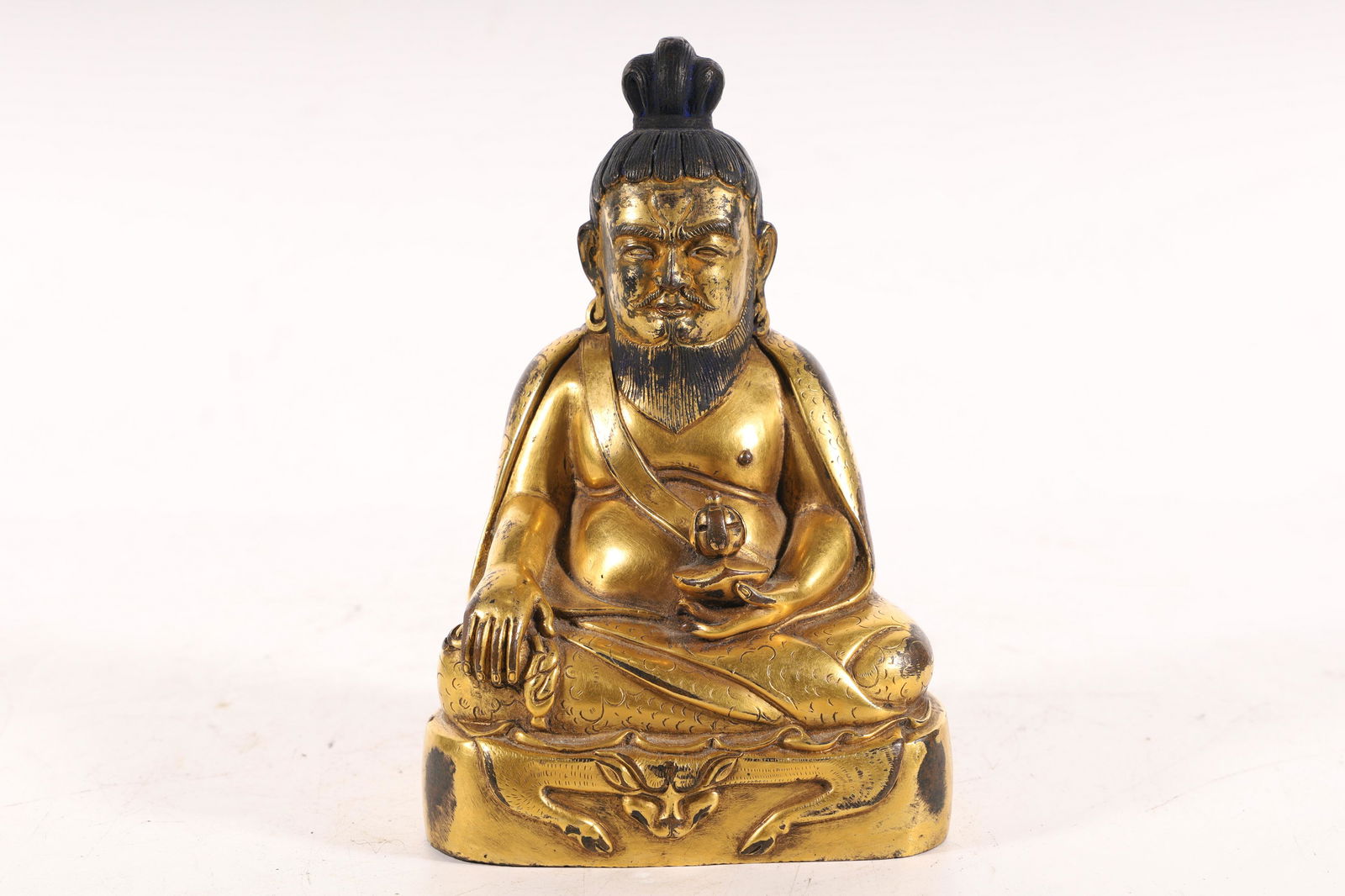 A Rare Gilt-bronze Figure Of Buddha - Sep 12, 2020 | Corona Auction Co ...