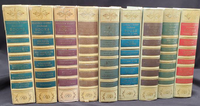 Readers Digest Condensed Books 1960, 1961, 1962