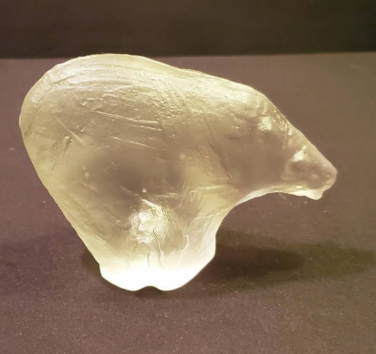 Pukeberg Swedish Glass Paperweight