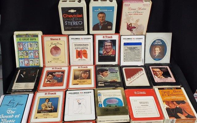 Vintage 8 Track Tapes 20+