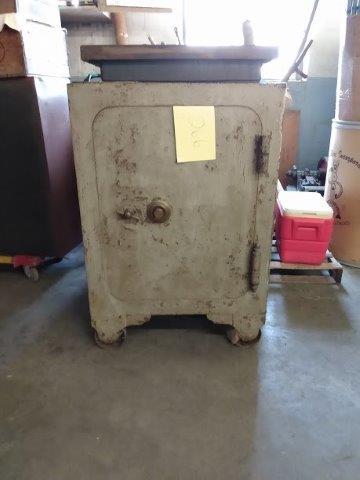 Antique Open Safe From Diebold & Lock Co