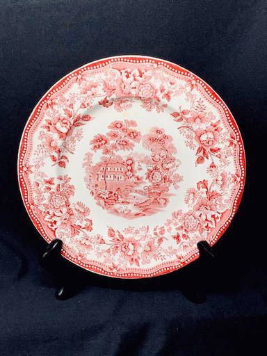 Royal Staffordshire "tonquin" Plate By Clarice Gliff