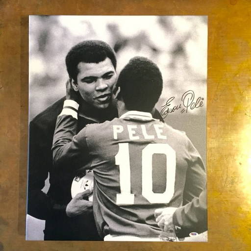 Pele And Muhammad Ali Meet For The First Time