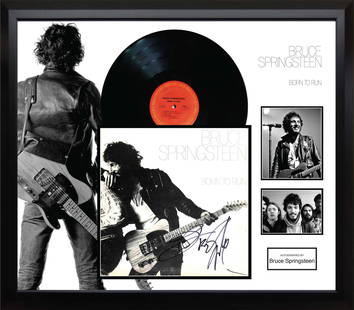 Bruce Springsteen "born To Run" Signed Album