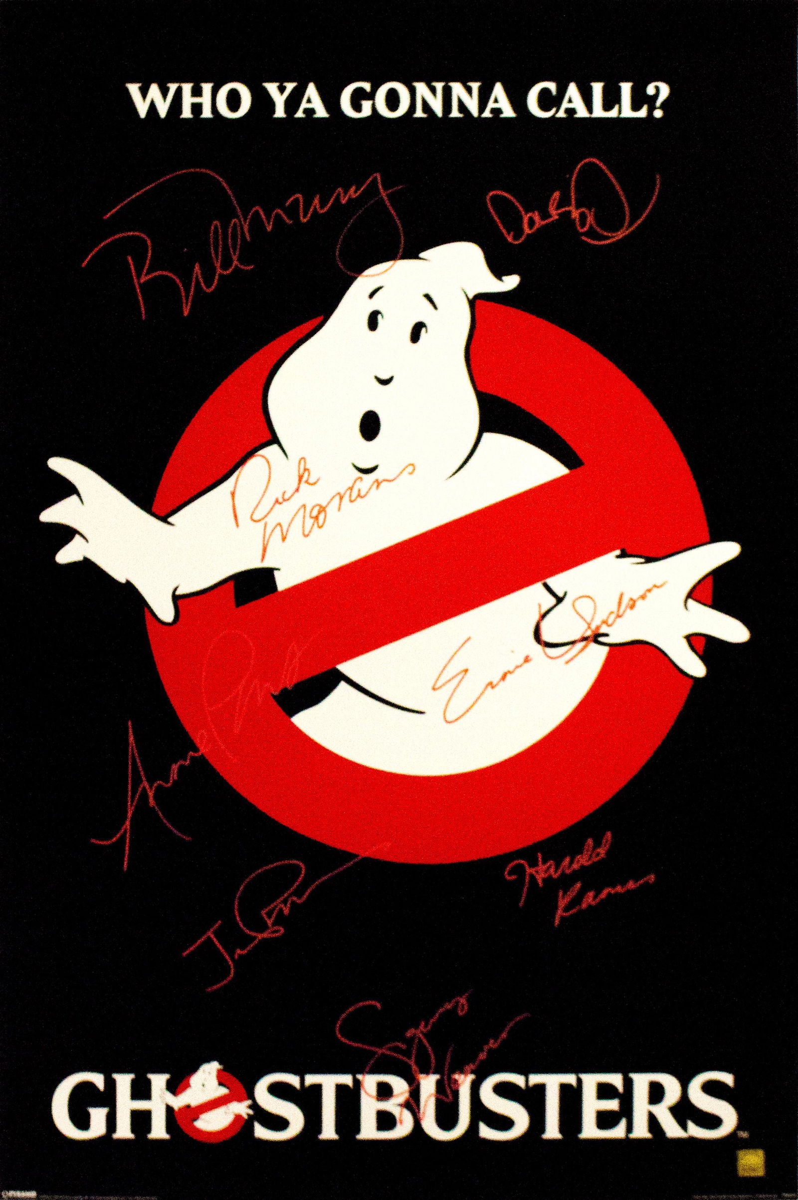 Ghostbusters - Signed Movie Poster - Nov 08, 2019 | NGU Memorabilia in CA