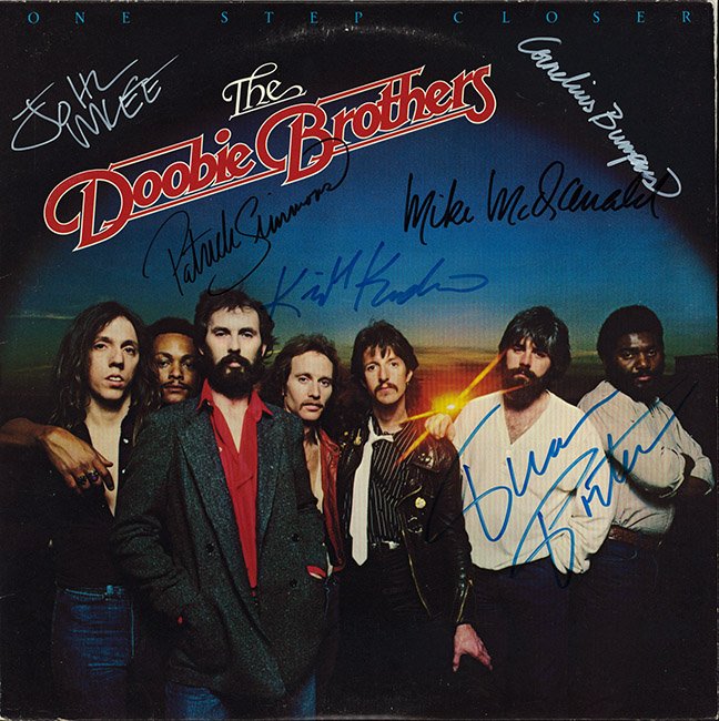 The Doobie Brothers Band Signed One Step Closer Album