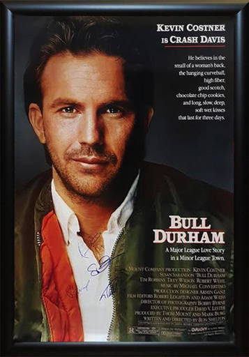 Bull Durham Signed Movie Poster - Nov 29, 2019 | NGU Memorabilia in CA