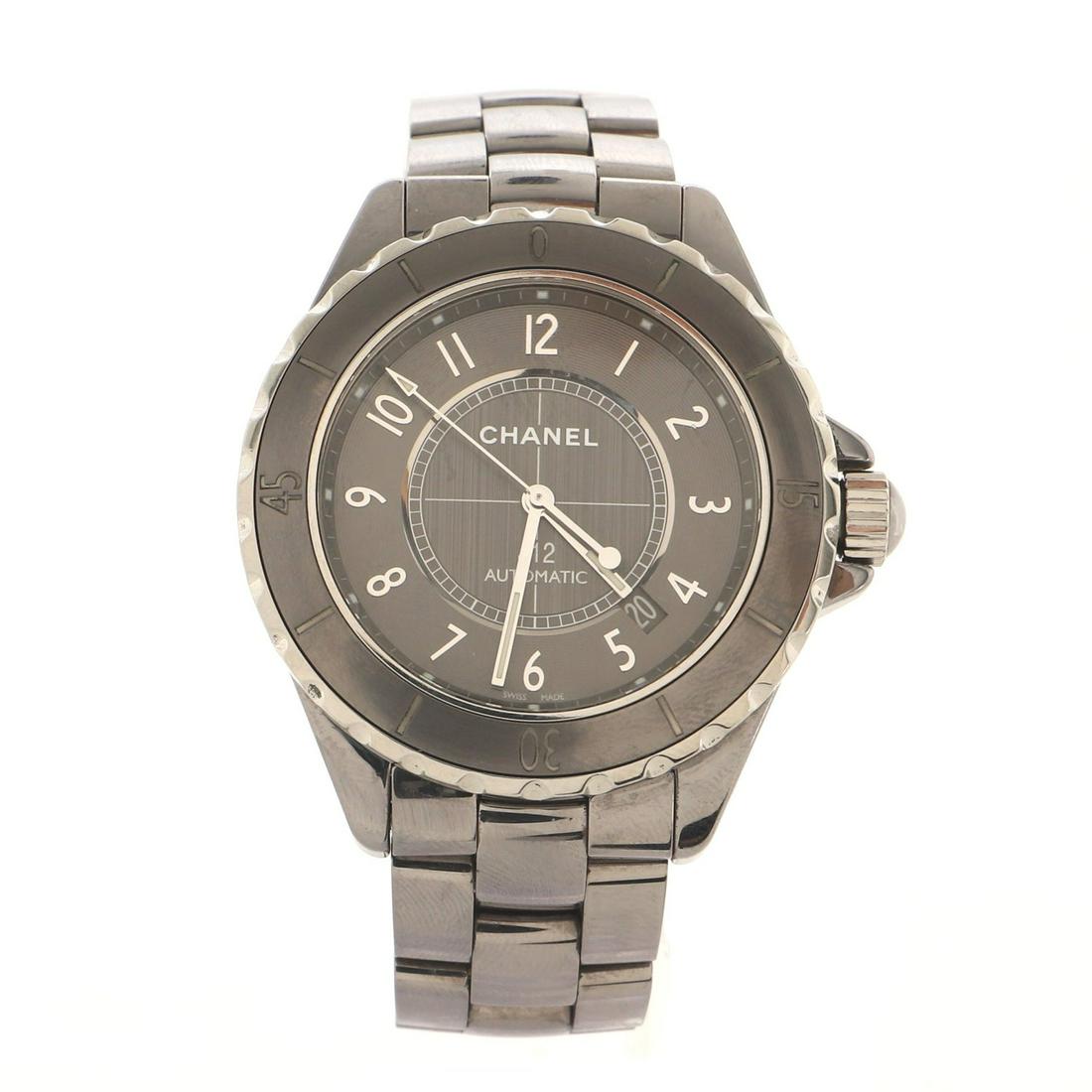 Chanel J12 Chromatic Automatic Watch Titanium Ceramic and Stainless ...