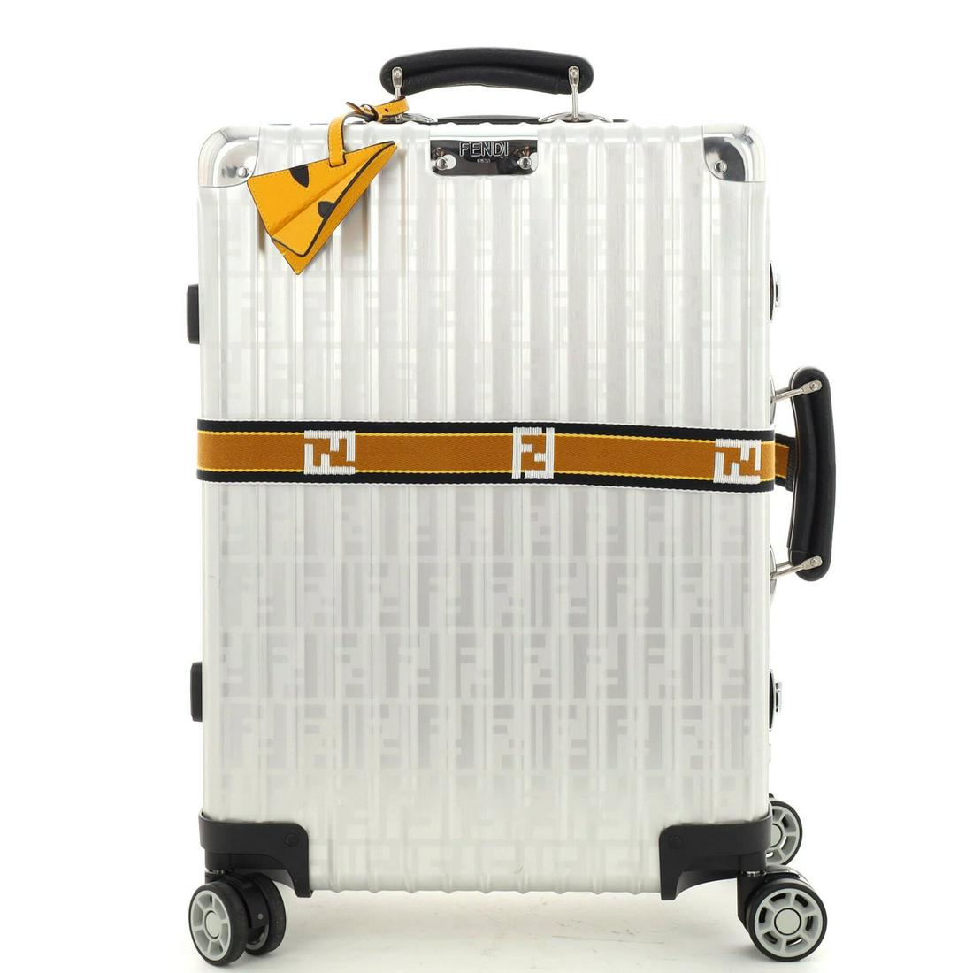 Fendi Fendi X Rimowa Cabin Trolley Zucca Aluminum Auction