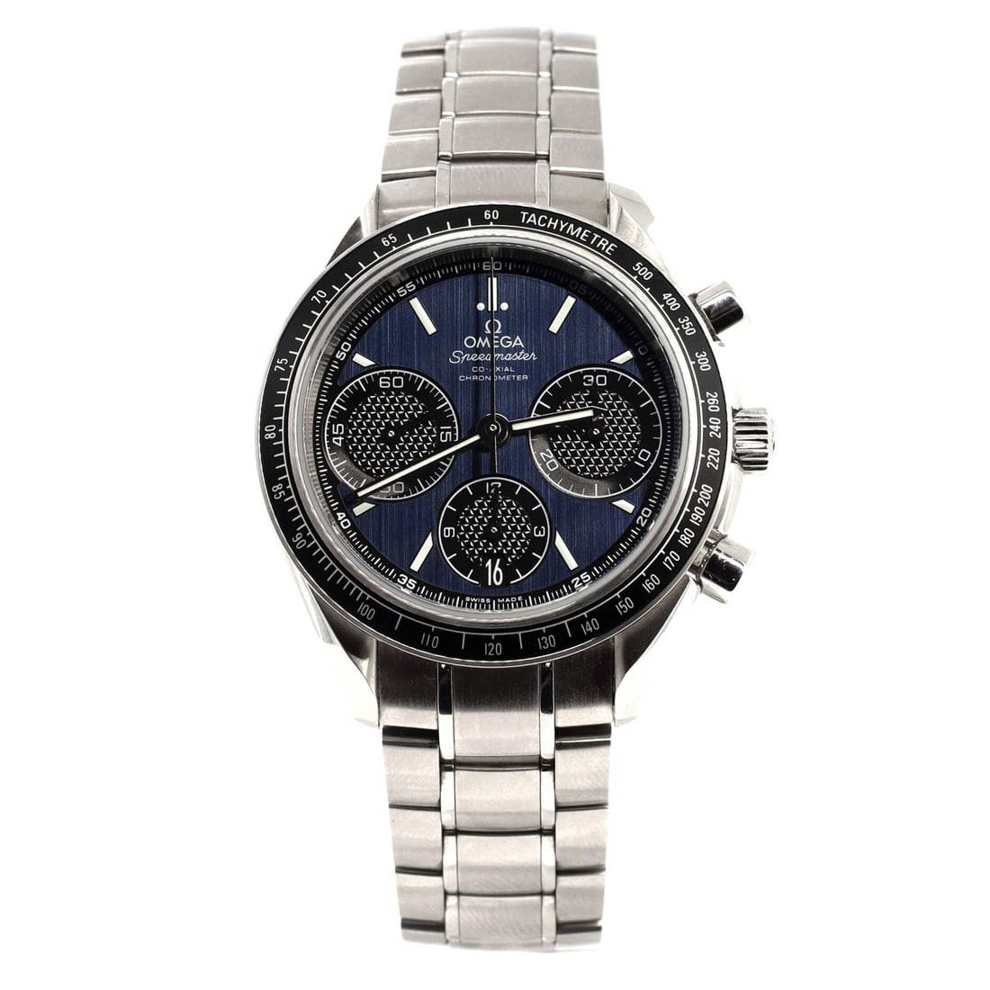 Omega Speedmaster Racing Co-axial Chronograph Automatic Watch Stainless ...