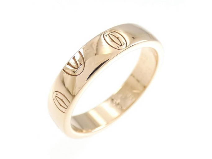 Cartier 18k Pink Gold Happy Birthday Us 5 Ring E0940