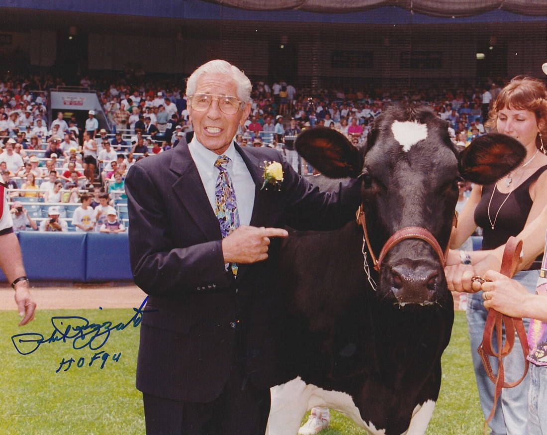 Phil Rizzuto Signed "hof 94" 8x10 Psa Pre-certified Yankee Stadium ...