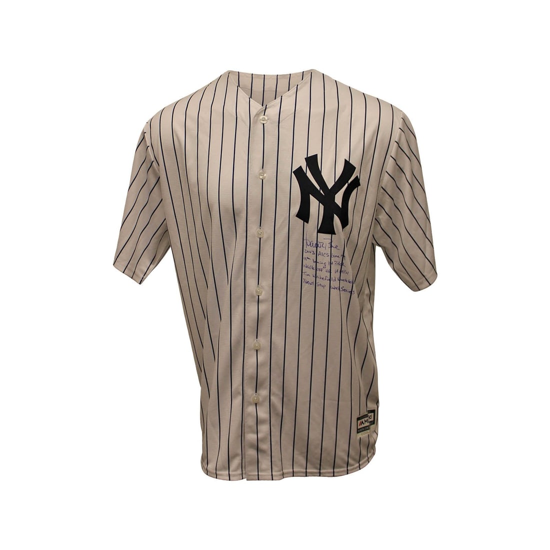 Aaron Boone New York Yankees Autographed And "multi Inscribed In Front ...