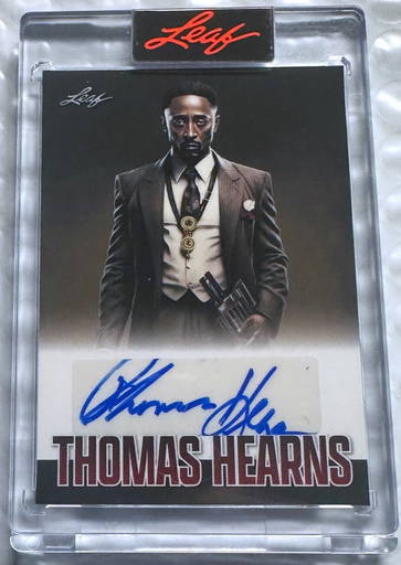 2023 Leaf Re Imagined Thomas Hearns Signed 2023 Autograph "hitman" Card ...