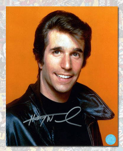 Happy Days Signed By Arthur Fonzarelli The Fonz Actor Henry Winkler ...