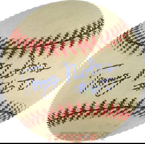 Tommy Nobis Autographed Al Baseball Inscribed #60 Psa Falcons, Longhorns