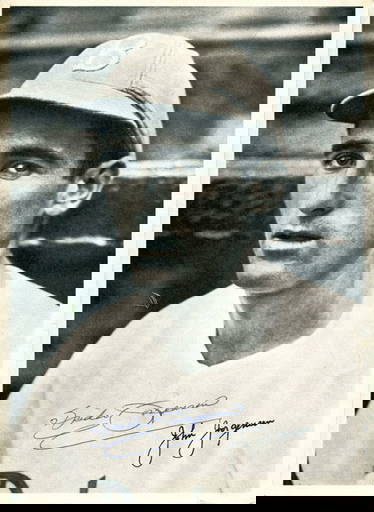 Spider Jorgensen Autographed 7x8 Photo