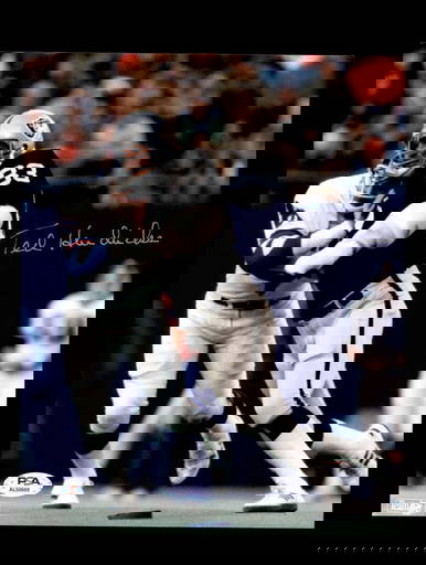 Ted Hendricks Psa Dna Signed 8x10 Autograph Photo Raiders